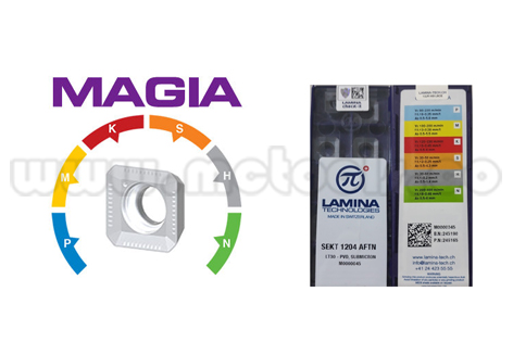 INSERTO MULTIPROPOSITO PARA FRESADO REF:SEKT 12T3 AGSN LT3000 - Mctools