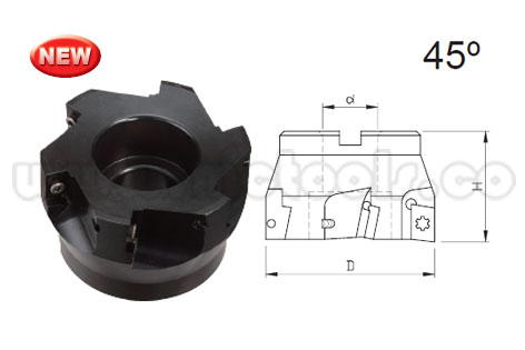 FRESA PLANEADORA PARA ALTO AVANCE (100MMx 1" SUJECIÓN) REF: FMC-100 ...